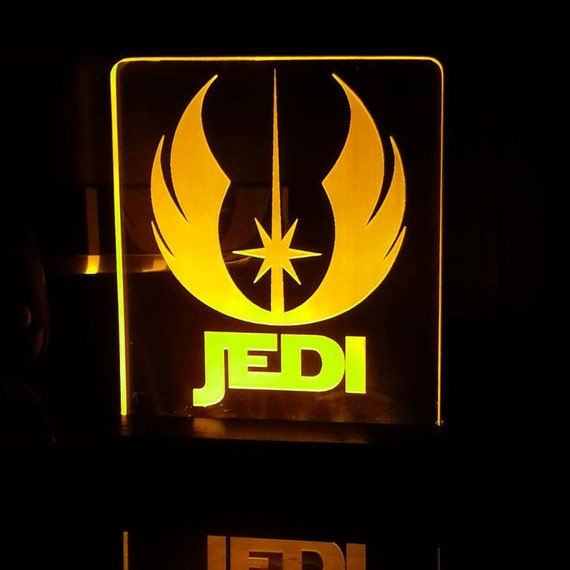 Star Wars Jedi order Acrylic LED light sign led display sign
