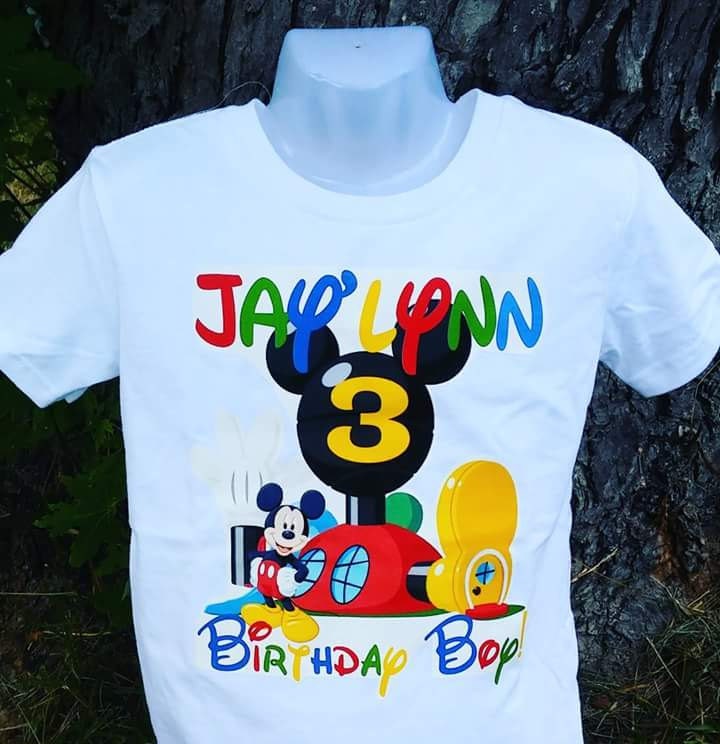 Mickey Mouse Club House Birthday T-shirt