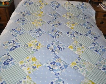 Patchwork quilt | Etsy