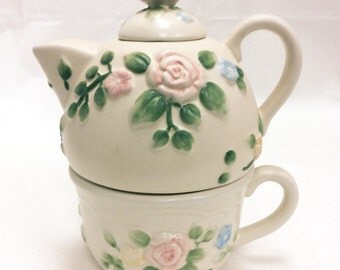 Pfaltzgraff tea rose | Etsy