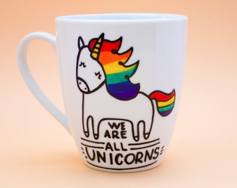 Unicorn mug | Etsy