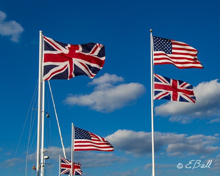 United States Flag Watermark