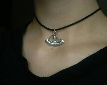 Unique alien necklace related items | Etsy