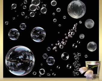 Bubble overlay | Etsy