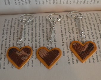 Clay key chain | Etsy