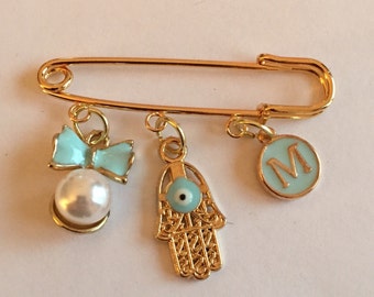 Beautiful baby pin. Stroller pin. Diaper bag pin. Onesie