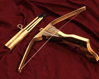 Wooden crossbow | Etsy