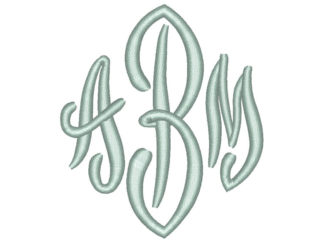 3 Letter Monogram Fonts | semashow.com
