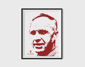 Bill shankly | Etsy