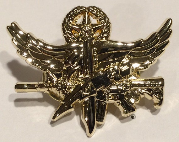 SWAT Pin Master Operator Polished Gold by HometownGuardians
