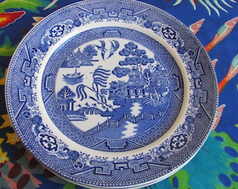 Willow pattern plate | Etsy