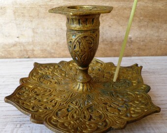 Bohemian candle | Etsy