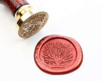 Tree wax seal | Etsy
