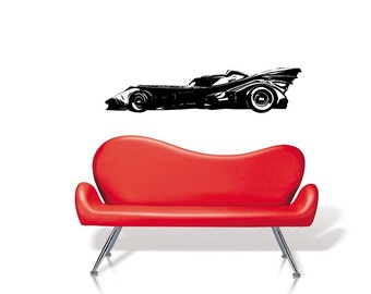 Batmobile decal | Etsy