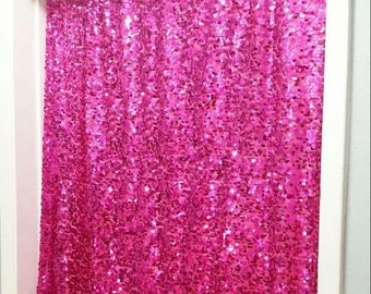 Pink sequin backdrop | Etsy