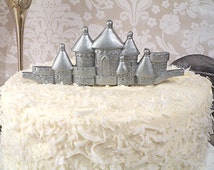 Unique castle cake topper related items | Etsy