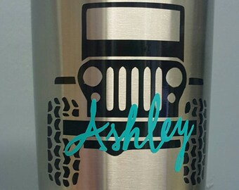 Jeep name decal | Etsy