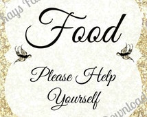 Popular items for help yourself sign on Etsy