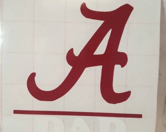 Unique alabama decal related items | Etsy