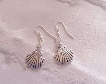 Unique seashell earrings related items | Etsy