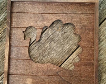 Items similar to Turkey Wreath Wood Craft Pattern for Fall and ...