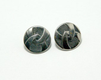 Silver buttons | Etsy