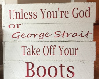 George strait sign | Etsy