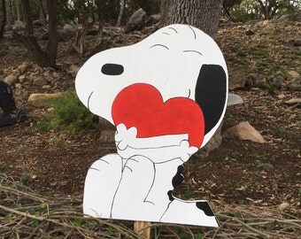 Outdoor snoopy decor | Etsy