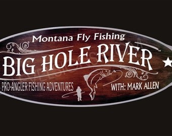 Fishing hole sign | Etsy