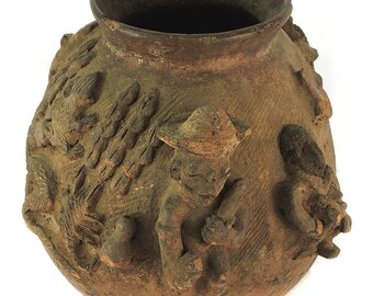 African clay pot | Etsy