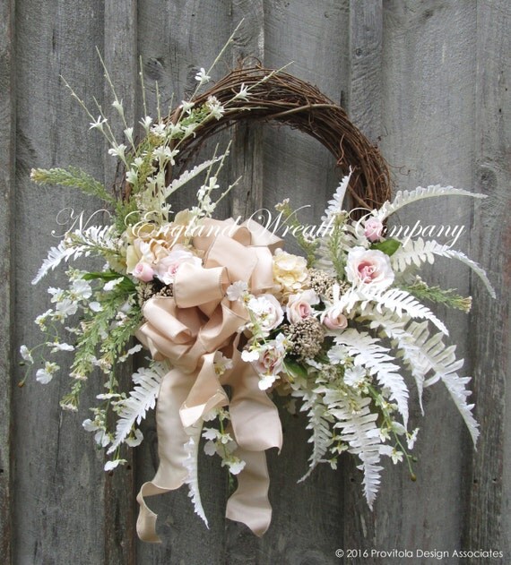 Wedding Wreath Bridal Shower Decor Anniversary Wreath