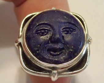 Moon goddess ring | Etsy