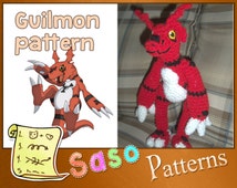 Unique guilmon related items | Etsy