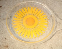 Unique pyrex sunflower related items | Etsy