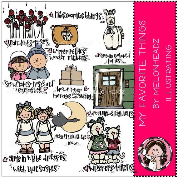 My Favorite Things clip art