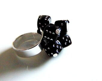 Dice ring | Etsy