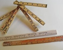 Unique vintage metal ruler related items | Etsy