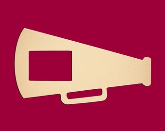 Megaphone cutout | Etsy