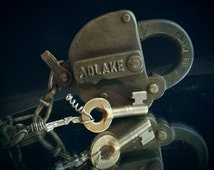 Popular items for railroad locks on Etsy