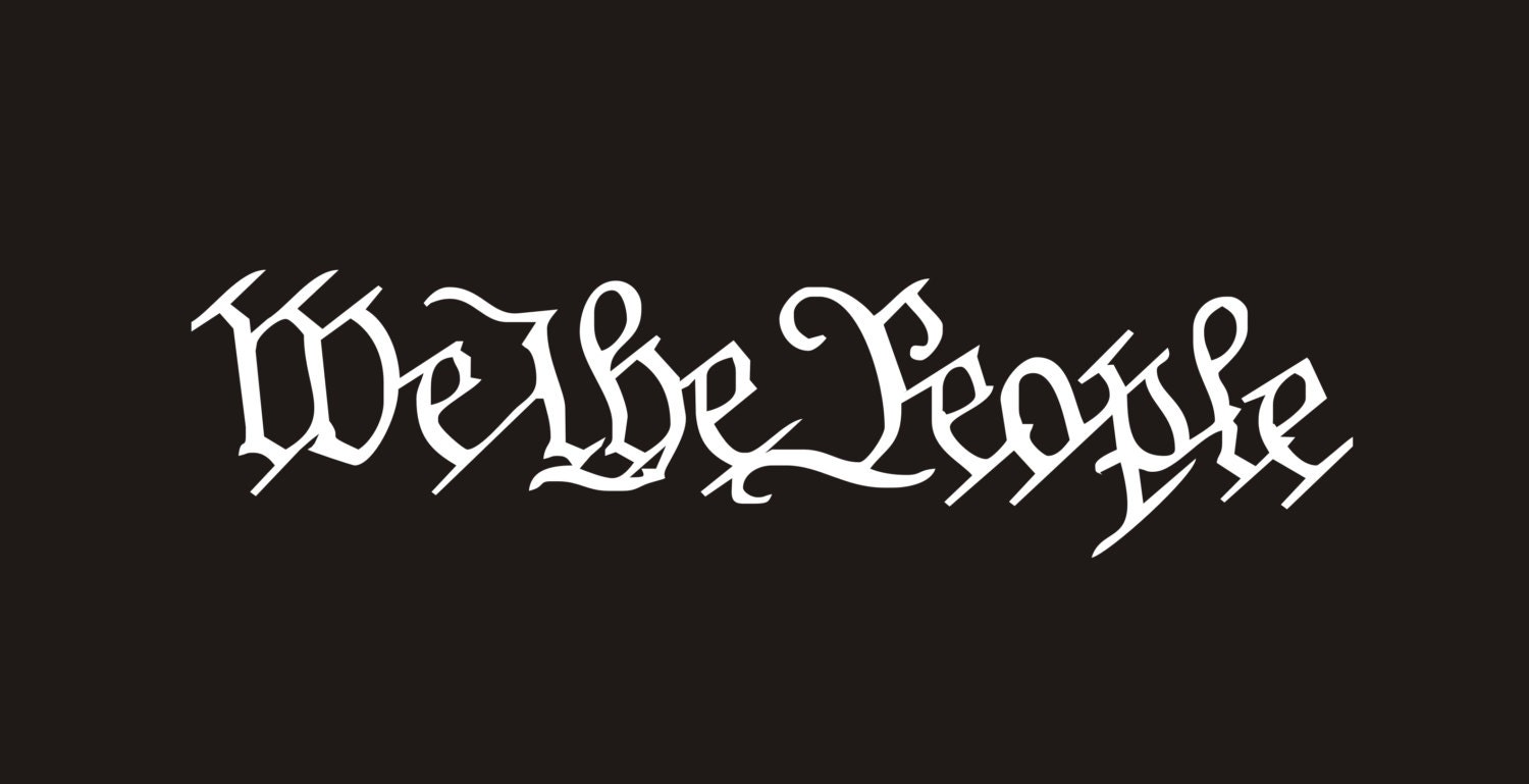 We the people vinyl decal, We the people sticker, We the People ...