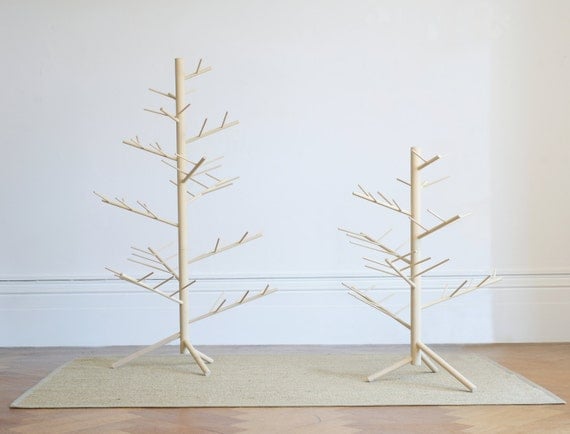 Branch Contemporary wooden Christmas tree by Demelzahill on Etsy