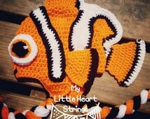 Unique crochet nemo related items | Etsy