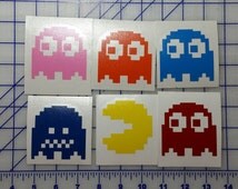 Unique pacman decal related items | Etsy