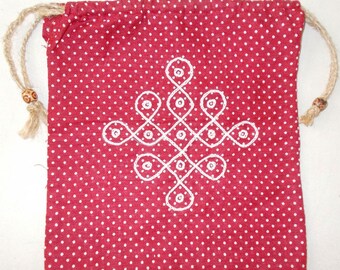 Pull string bag | Etsy