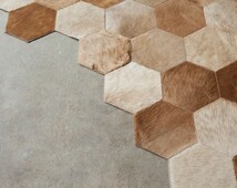 Unique hexagonal rug related items | Etsy