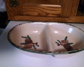 Pine cone plate | Etsy