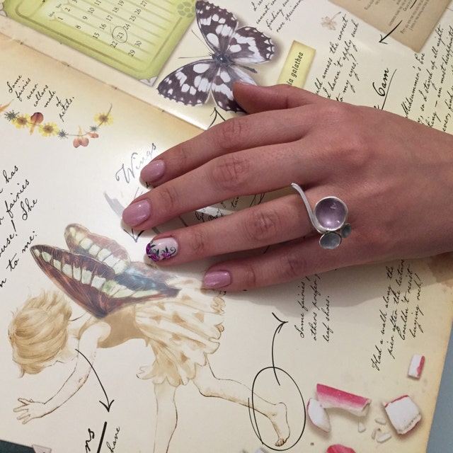 Handmade Enamel & Titanium Jewelry by Giampouras on Etsy