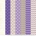Patterned Purple Elephants Clipart and Digital Papers Purple