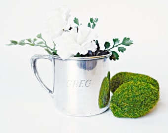 Monogram planter | Etsy