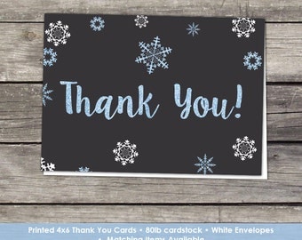 Snowflake thank you | Etsy